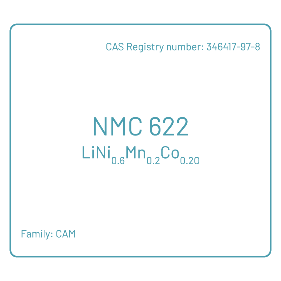 NMC 622 (Lithium Nickel Manganese Cobalt Oxide) | Buy Online